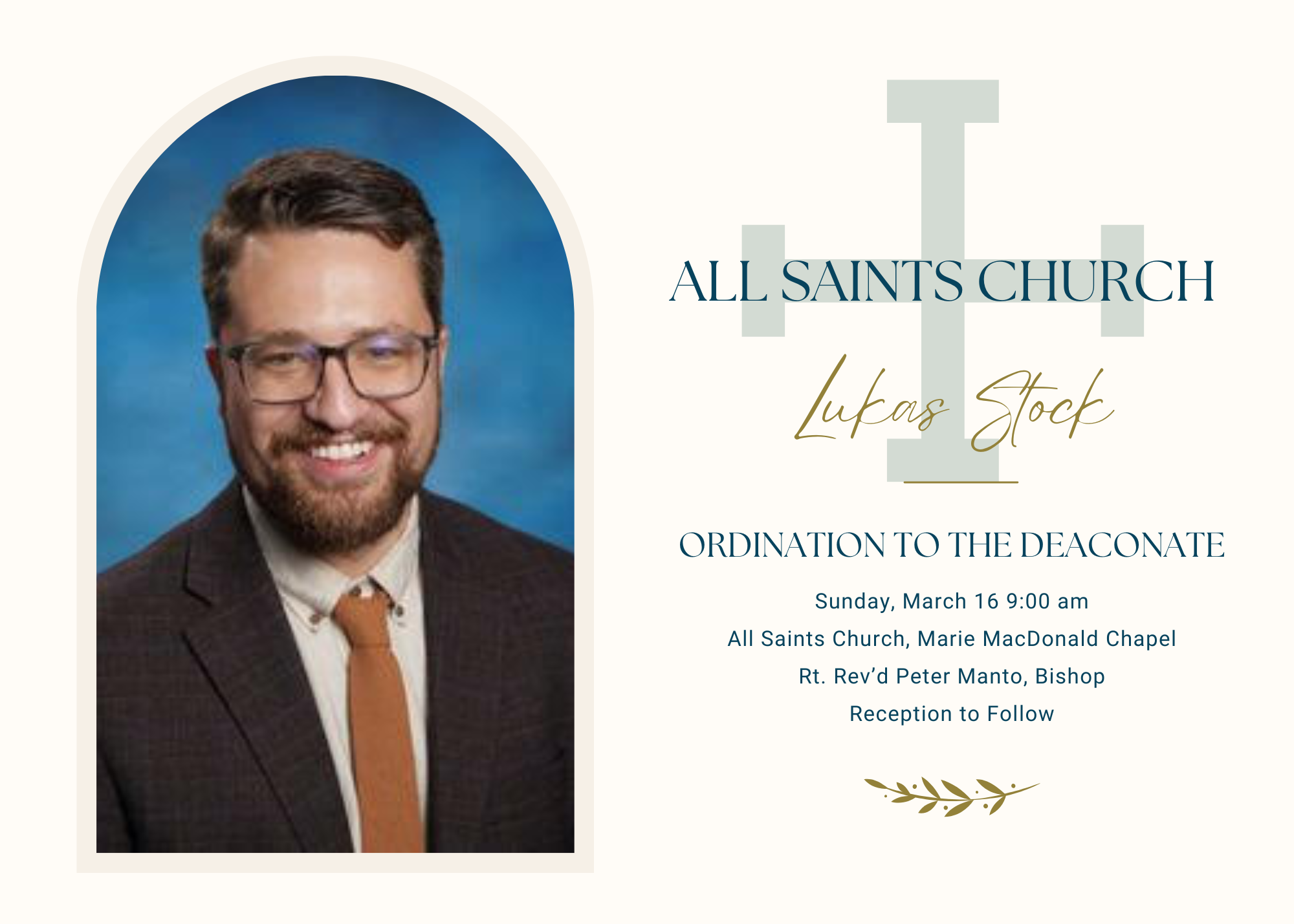 Special Event – Deacon Ordination - All Saints Reformed Episcopal ...